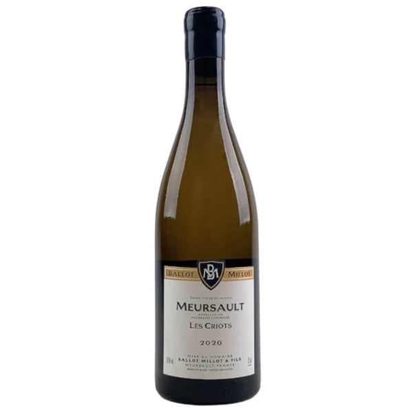 Domaine Ballot Millot, Meursault Les Criots 2020 | The Good Wine Shop